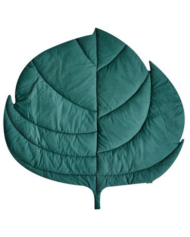 Kids Playmat OLIMP 110 x 110 cm Cotton Green | Beliani.co.uk