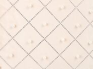 Lot de 2 coussins décoratifs YARROW Velours 45 x 45 cm Beige Motif ...