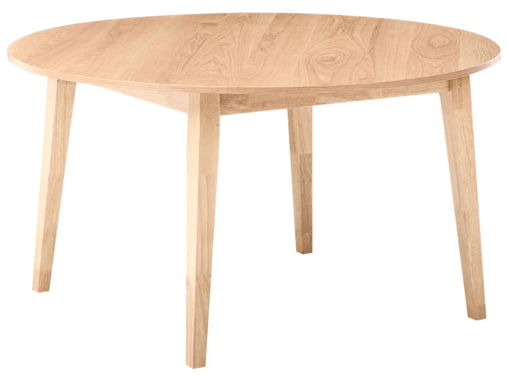 Table de salle à manger extensible TOMS Marron foncé 80 cm 100/130 cm ...