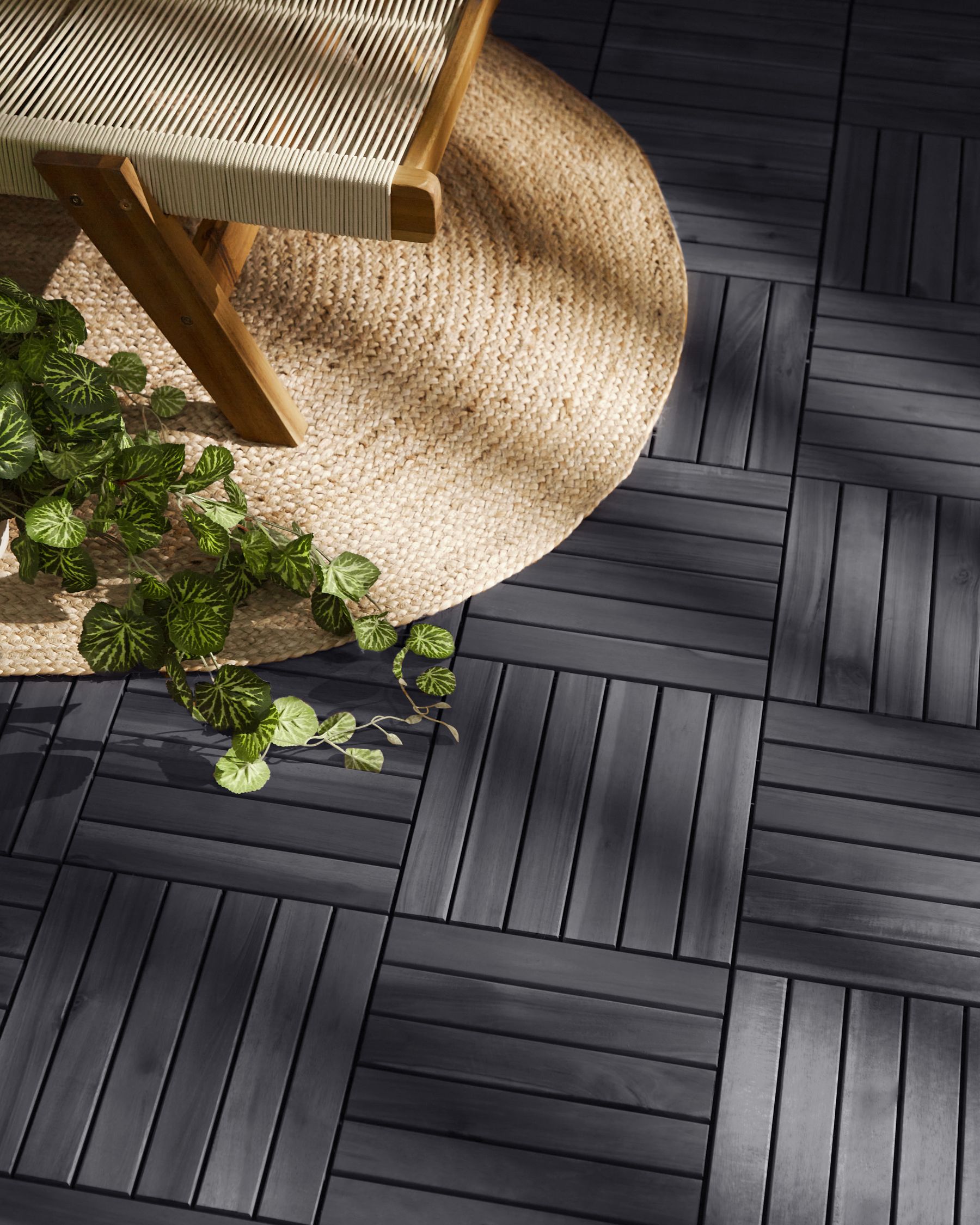 Outdoor Flooring ACCETTURA Certified Acacia Wood Grey | Beliani.co.uk