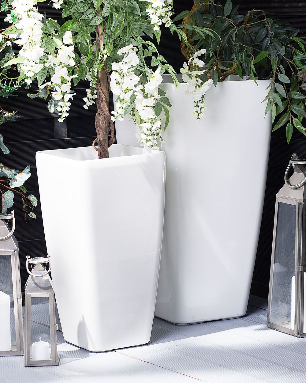 Cache-pot MODI 40 cm Doré | Beliani.fr