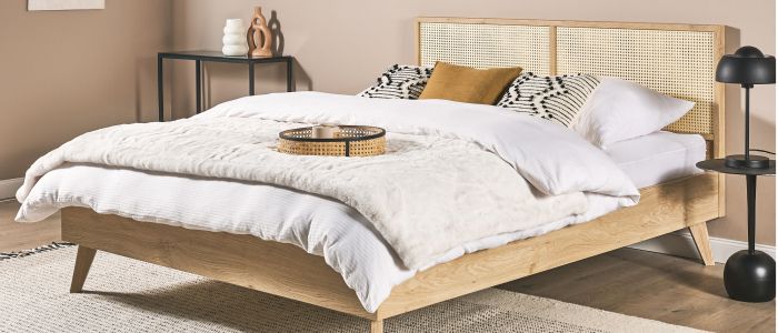 Rattan Beds Up to 70 OFF Beliani