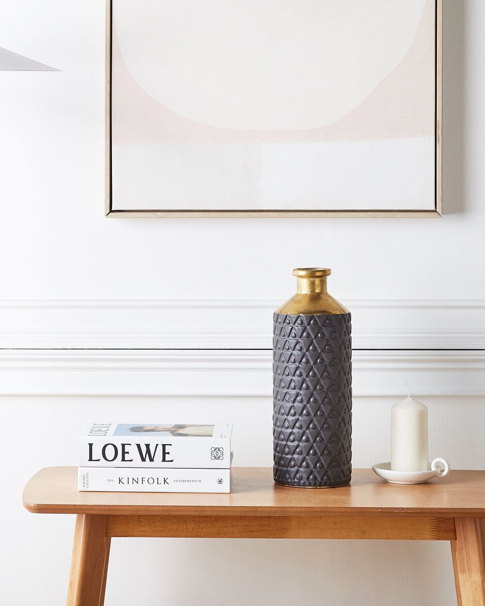 Console Table ODELL Light Brown | Beliani.co.uk