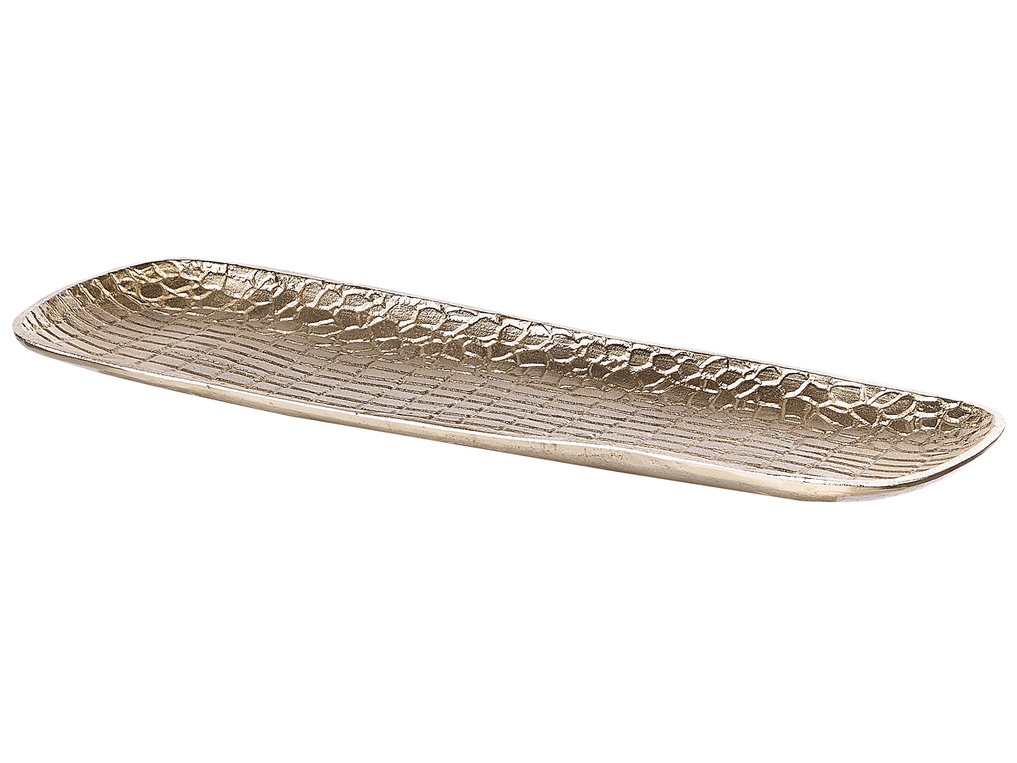 Dekoschale Aluminium gold 2er Set BRANTAS | Beliani.de