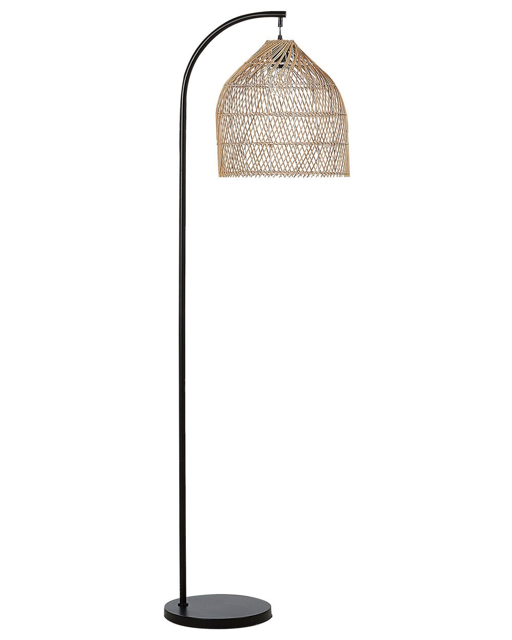 Floor Lamp BERNICA Rattan Natural Beliani.cz