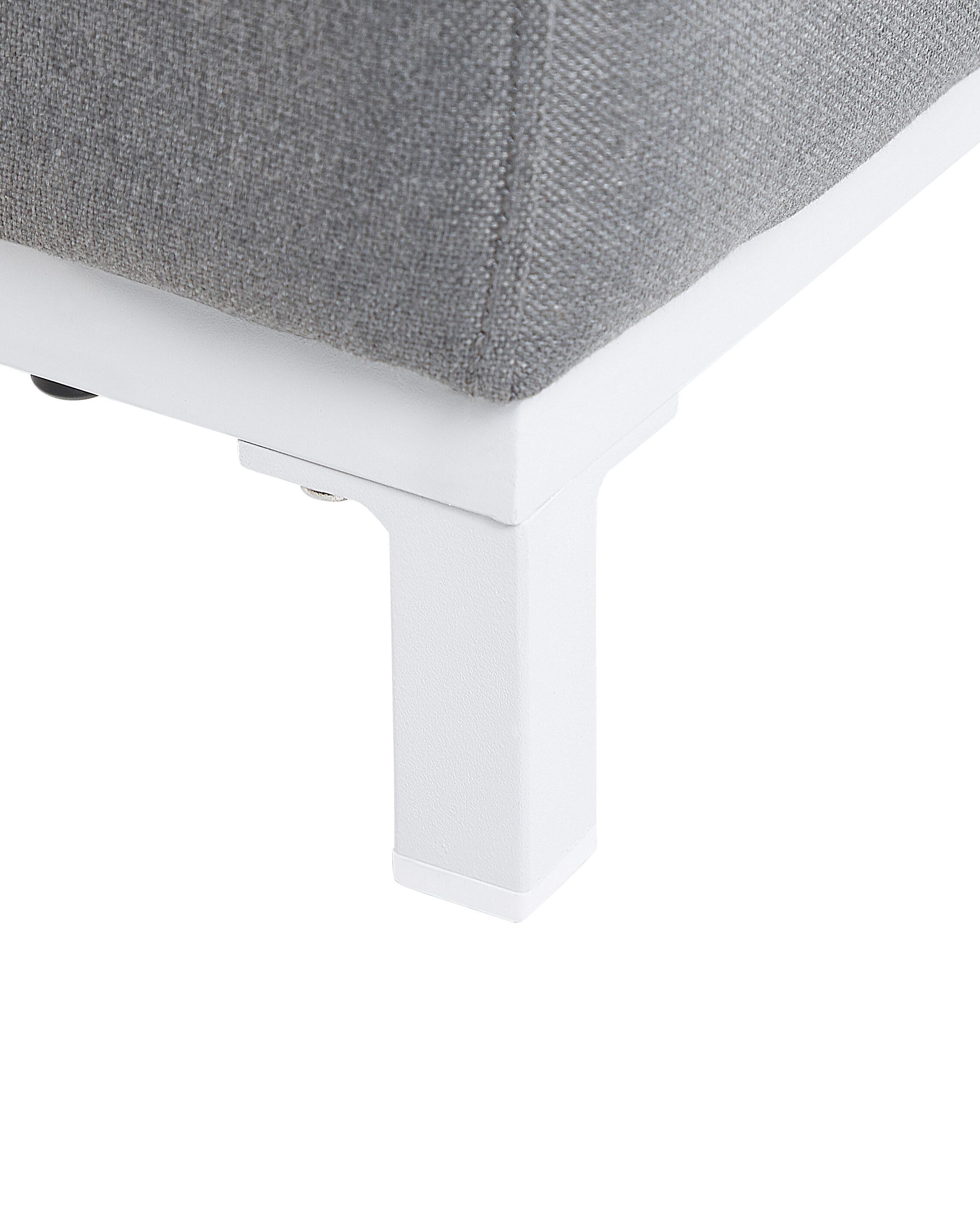 Zestaw 2 foteli ogrodowych ROVIGO Tkanina Szary | Beliani.pl