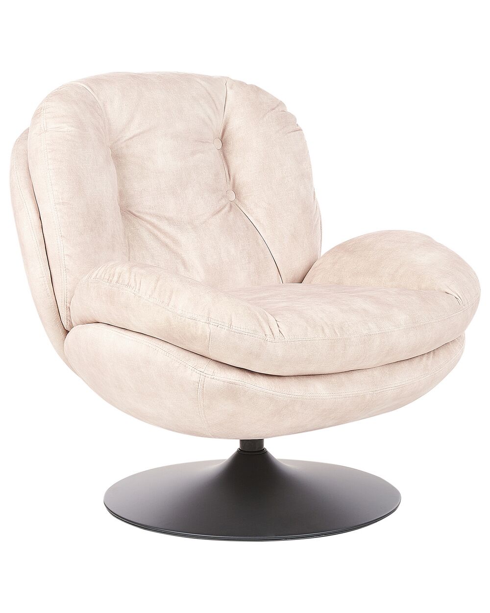 Armchair LOEN Fabric Taupe | Beliani.co.uk