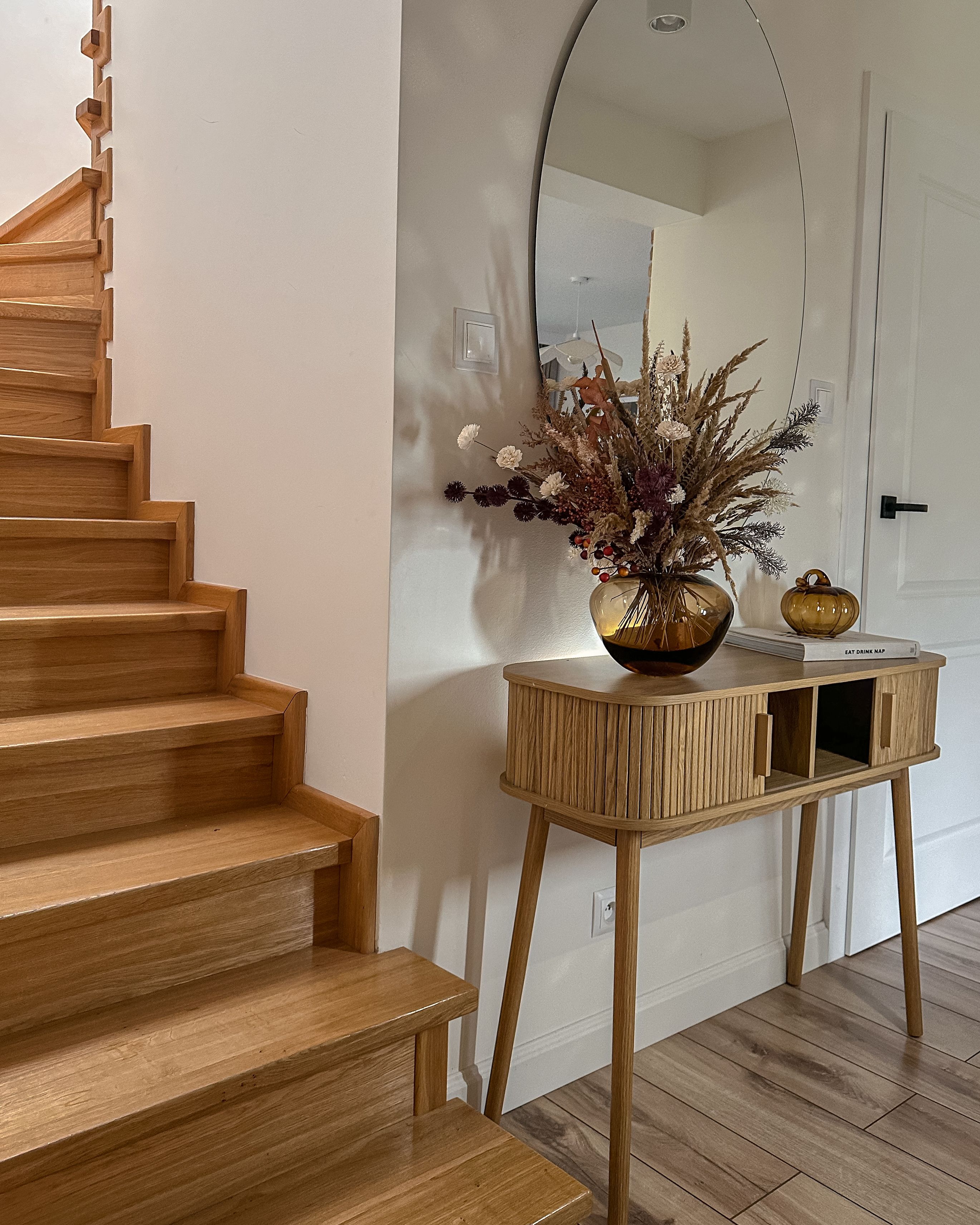 Console Table SELAH Light Brown | Beliani.co.uk