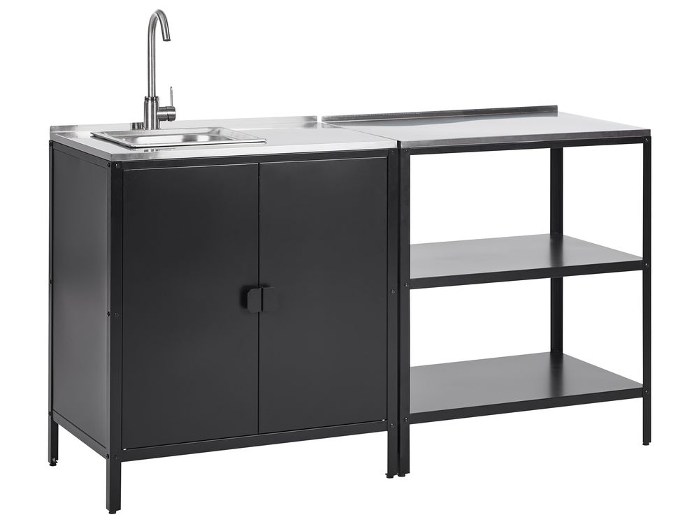 Outdoor Kitchen Sink Cabinet Outdoor Kitchen Using Workshop Cabinets