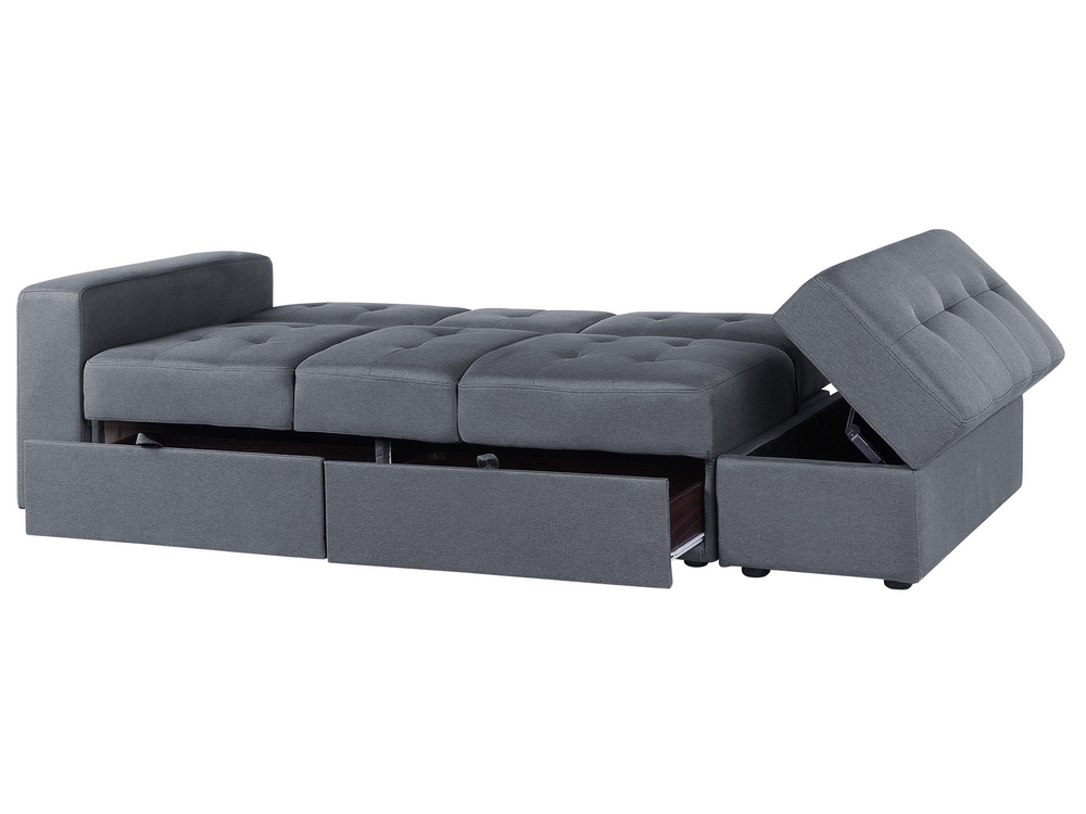Dark grey pull out couch store