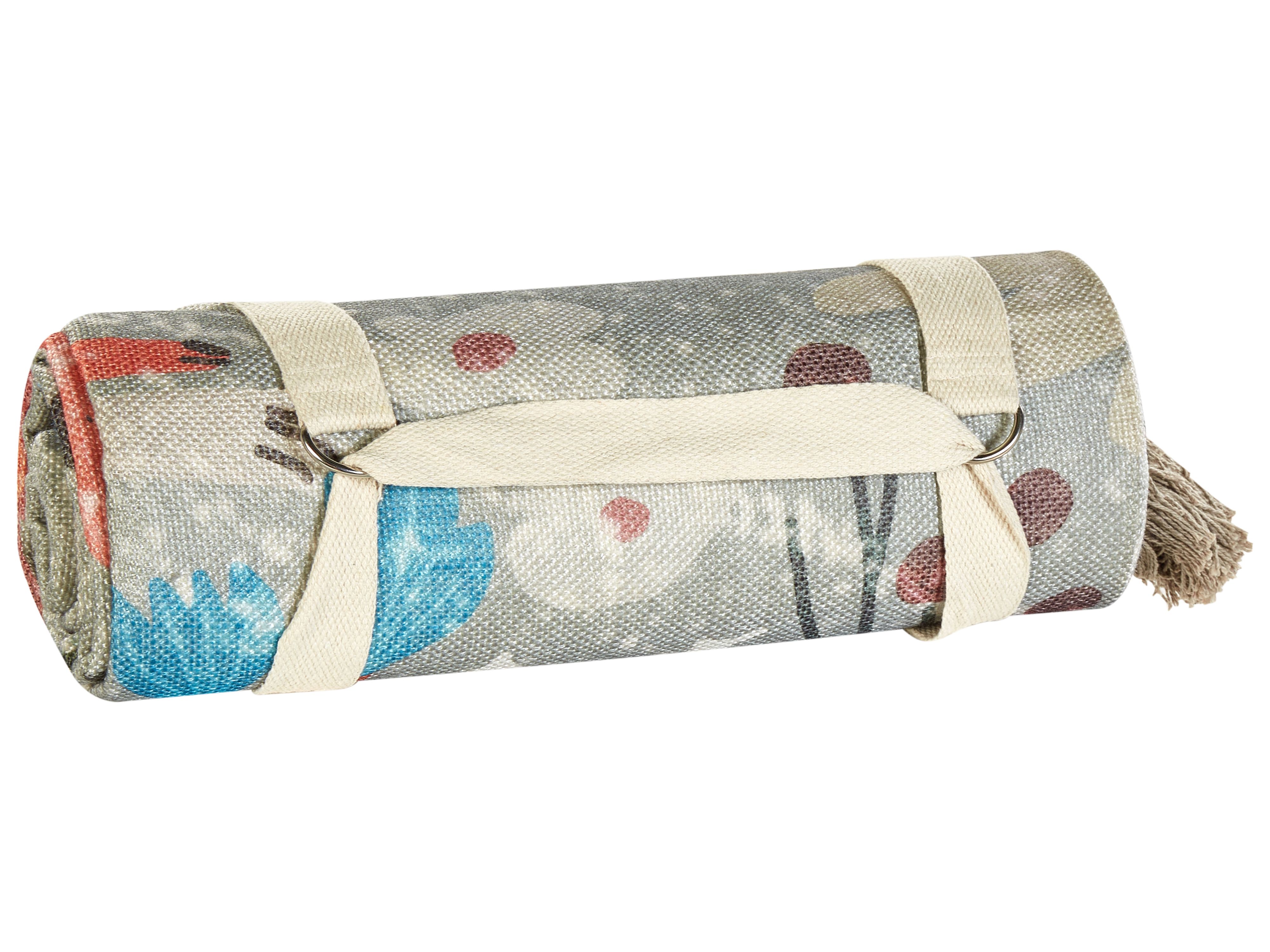 Picnic tæppe BANDOWALI 200x200 cm Multifarvet | Beliani.dk