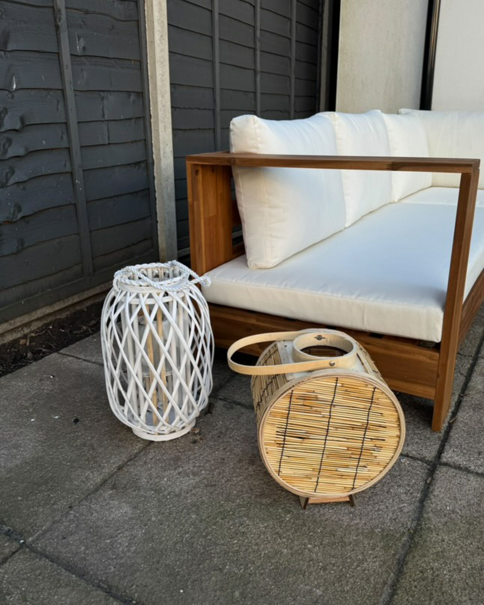 BISTAL Rotin 30 cm Naturel | Beliani.fr