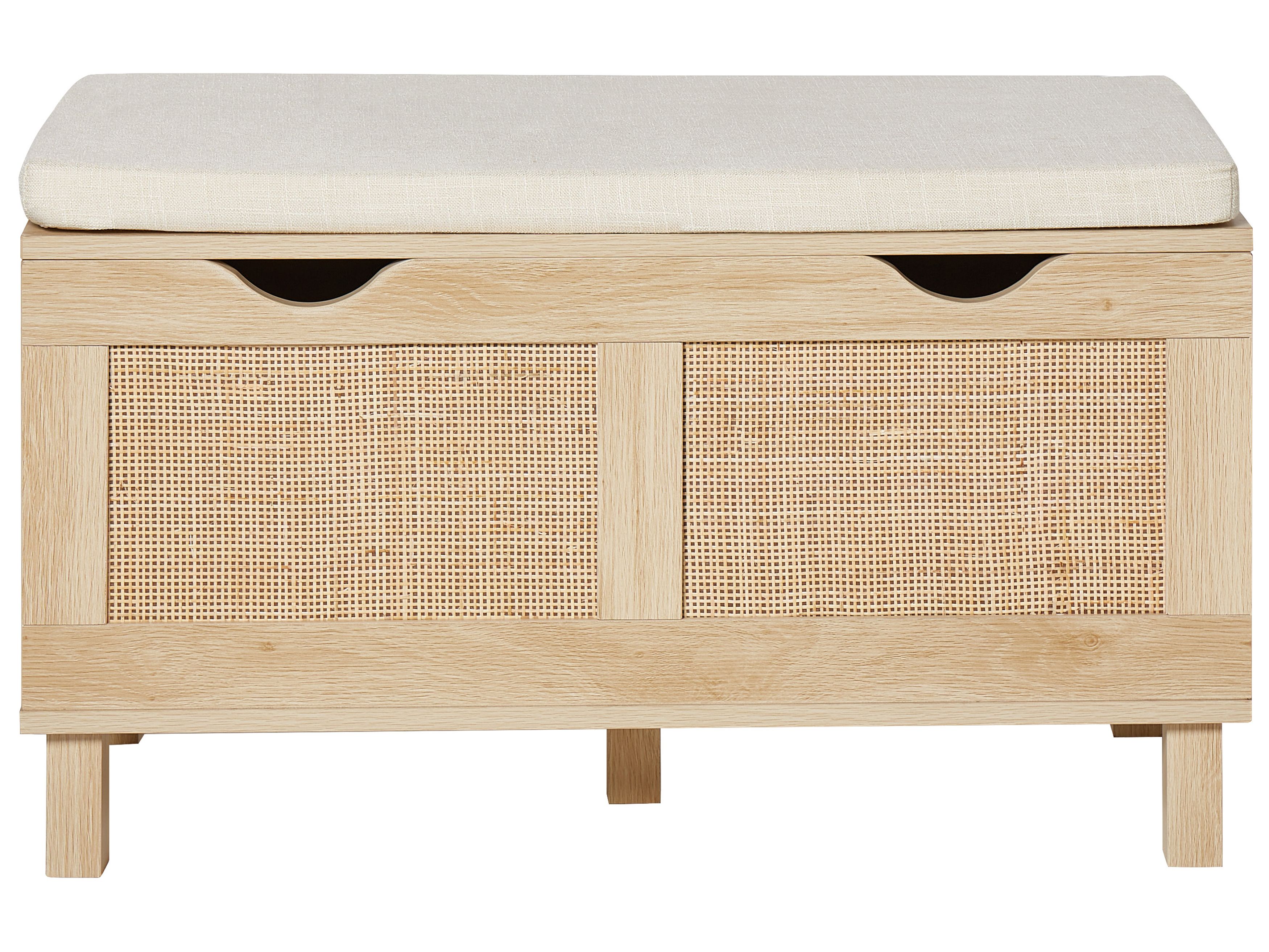 Panca contenitore legno chiaro WASHINGTON | Beliani.it