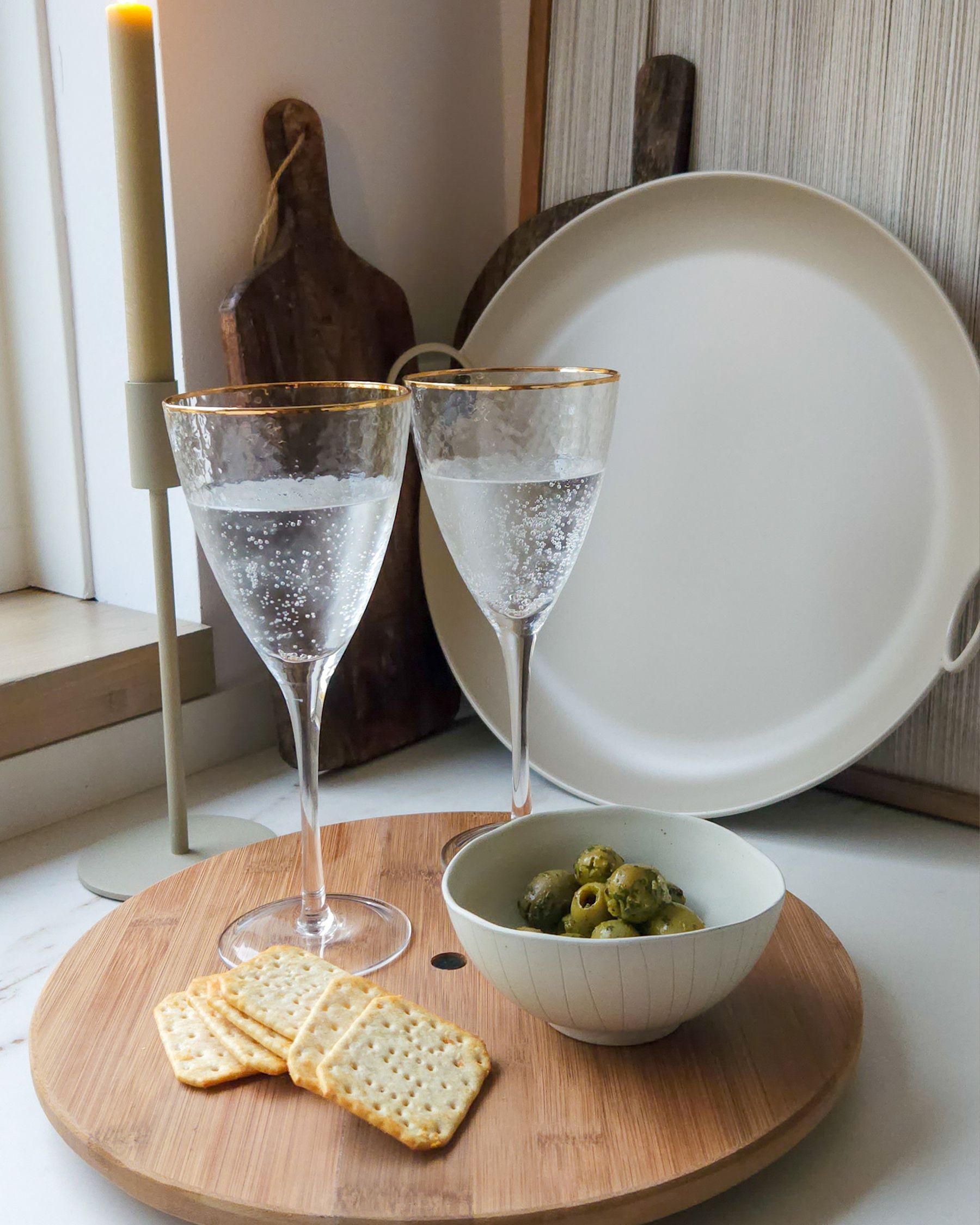 Lot de 4 verres à vin TOPAZ 380 ml Transparent | Beliani.fr