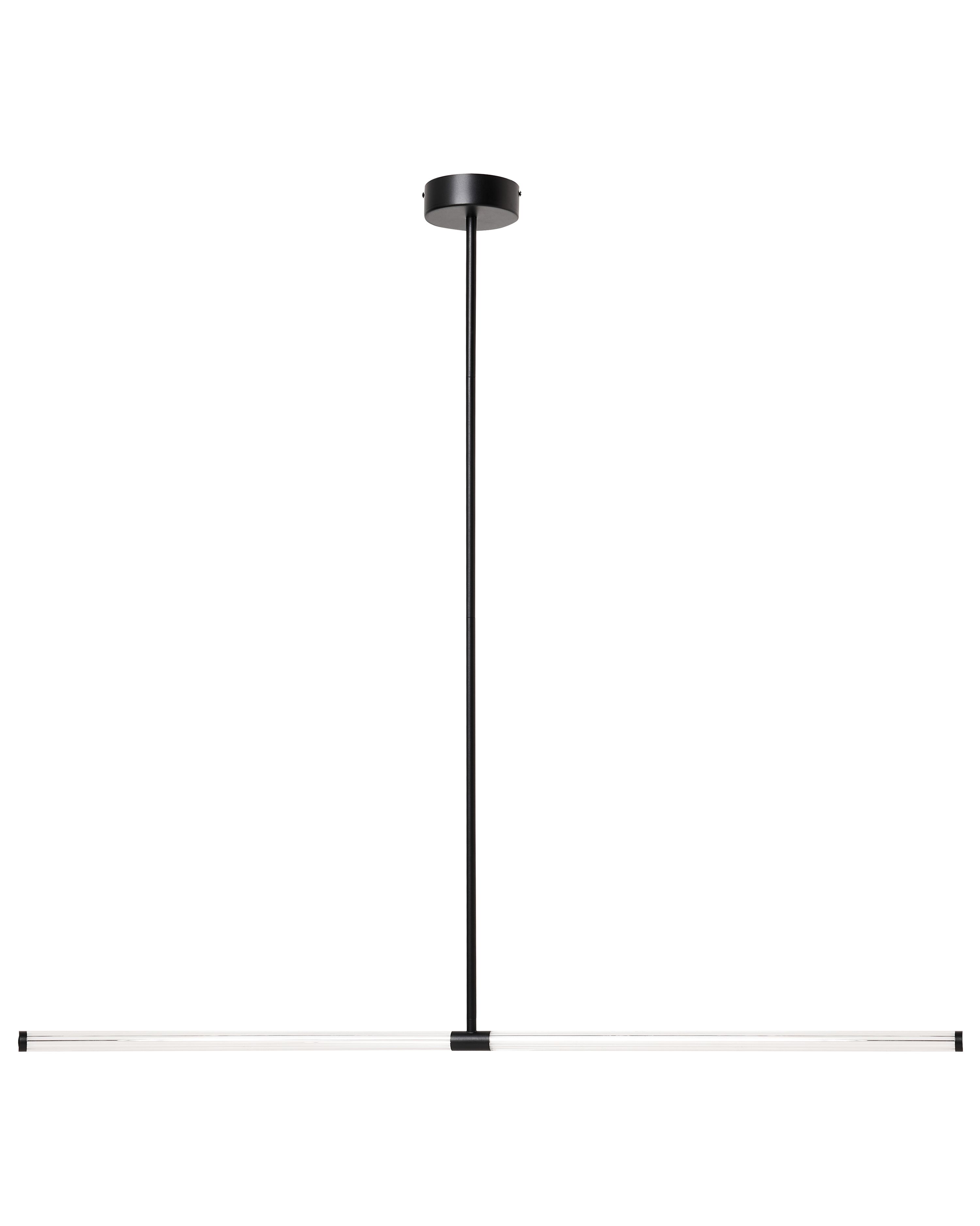 Candeeiro LED suspenso MAGARA Metal Preto | Beliani.pt
