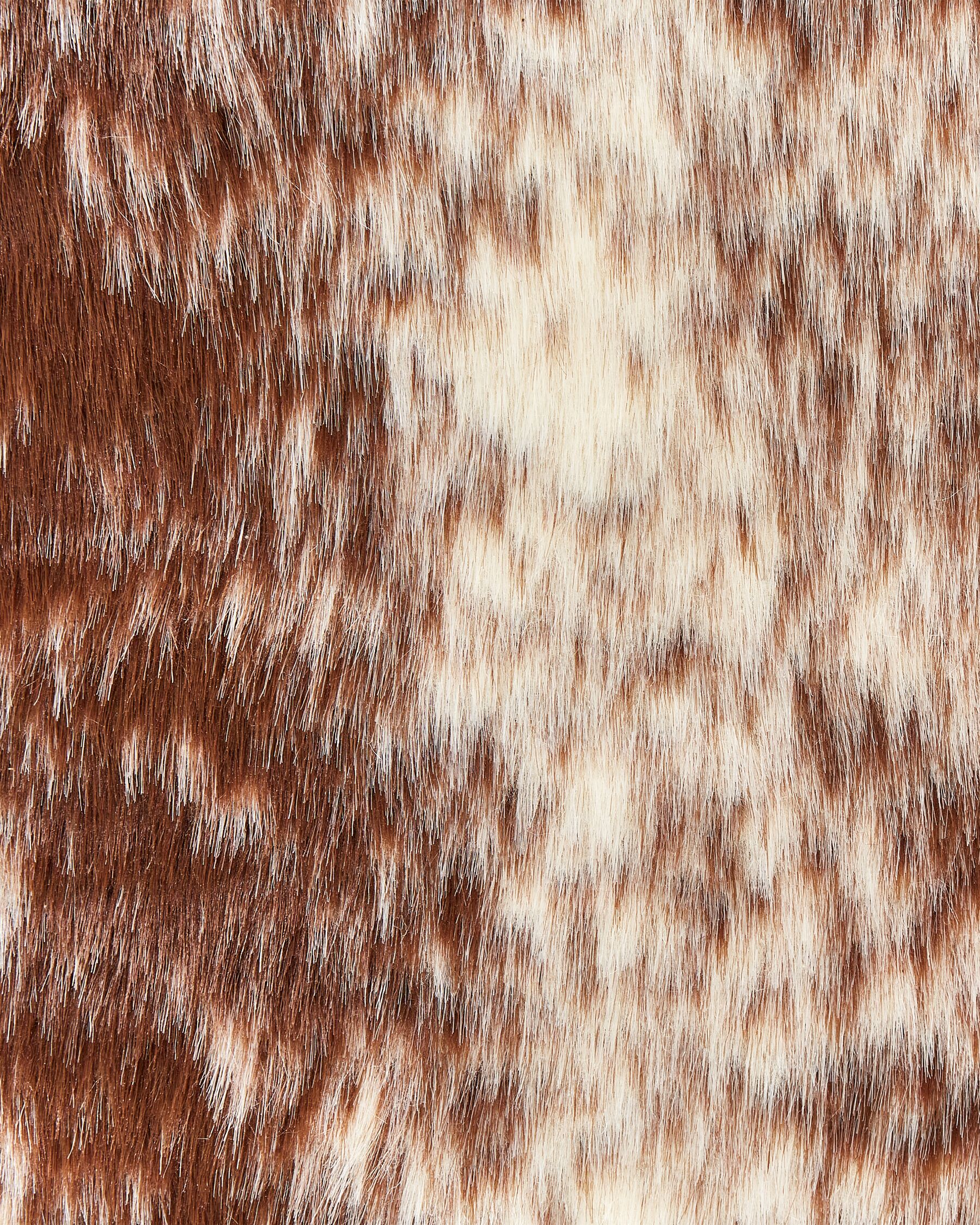 Faux Fur Area Rug 150 x 200 cm Brown ZEIL | Beliani.co.uk