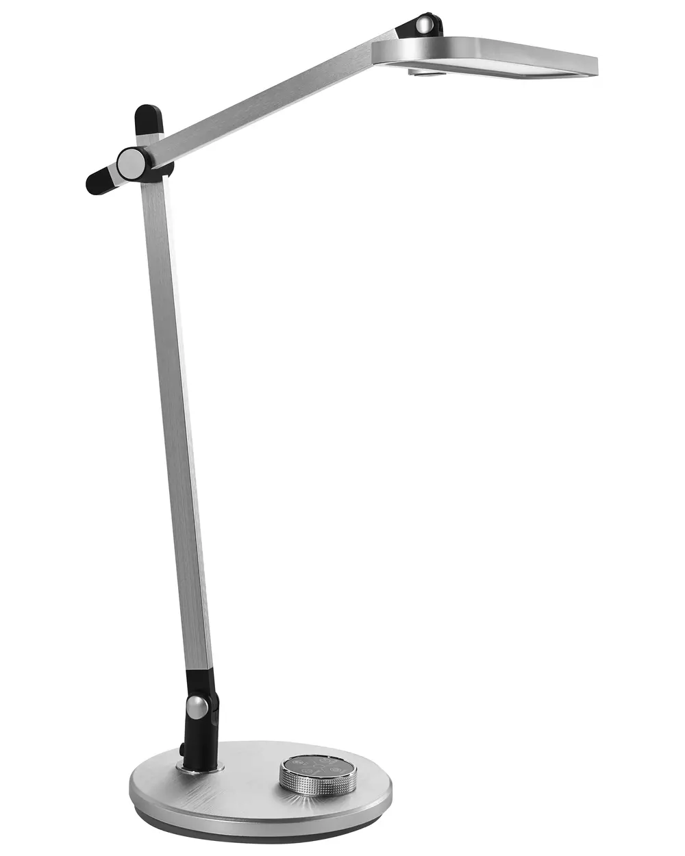 LED Desk Lamp HYDRUS with Dimmer Silver | Beliani.co.uk