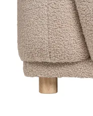 Armchair JUBEK Boucle Beige | Beliani.es